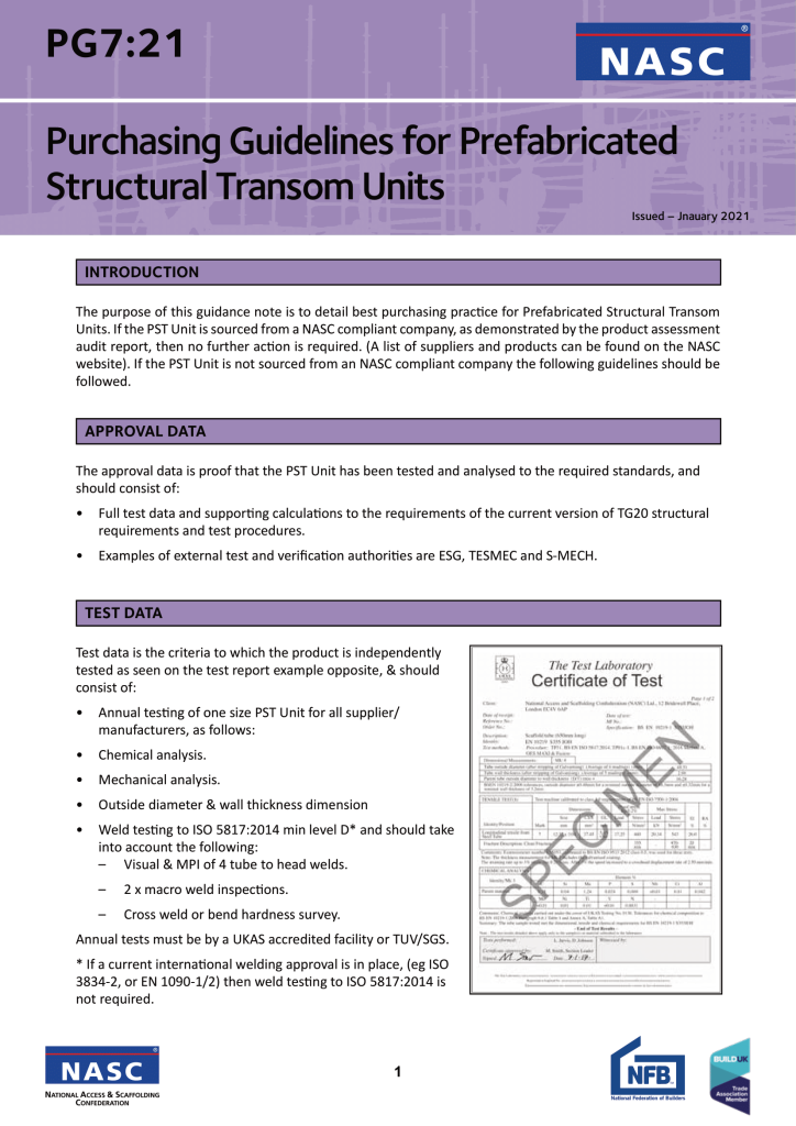 NASC - National Access & Scaffolding Confederation