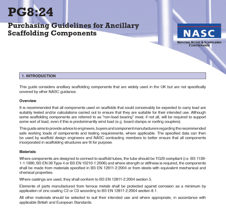 NASC - National Access & Scaffolding Confederation